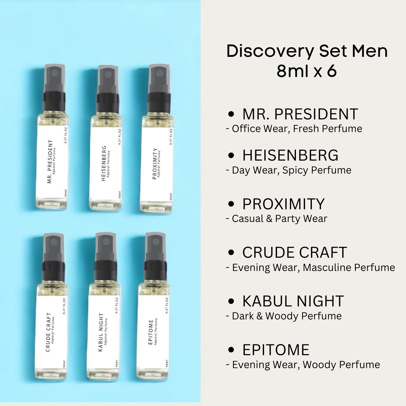 Discovery Sets – AdenLuxuryPerfumes